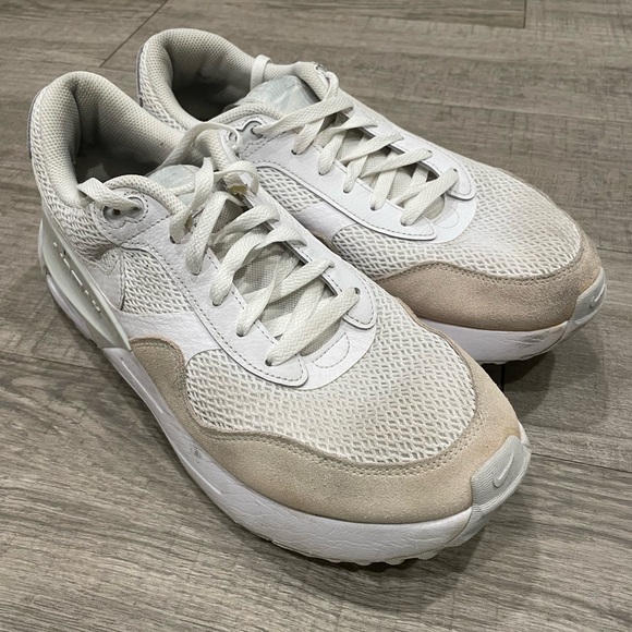 Nike | Shoes | Nike Airmax Systm White Pure Platinummesh Upper Lace Up ...